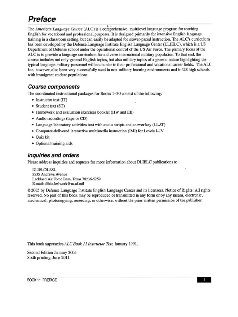 Instructor Text Book 11 | PDF