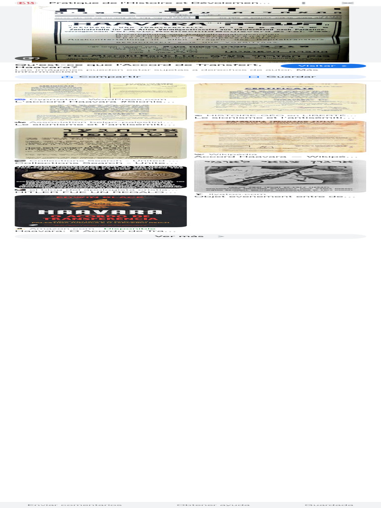 Accord Haavara - Buscar Con Google | PDF | Nacionalismo judío | nazismo