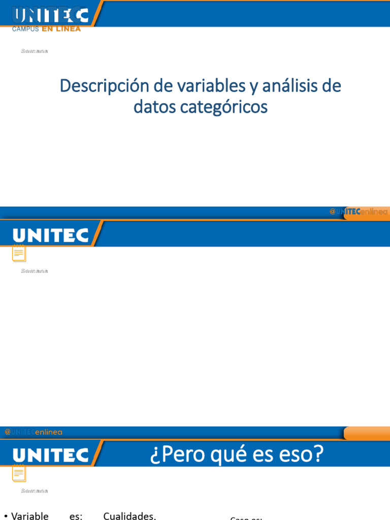 2 1 Variables y Datos Categóricos | PDF | Spss | Dispersión estadística