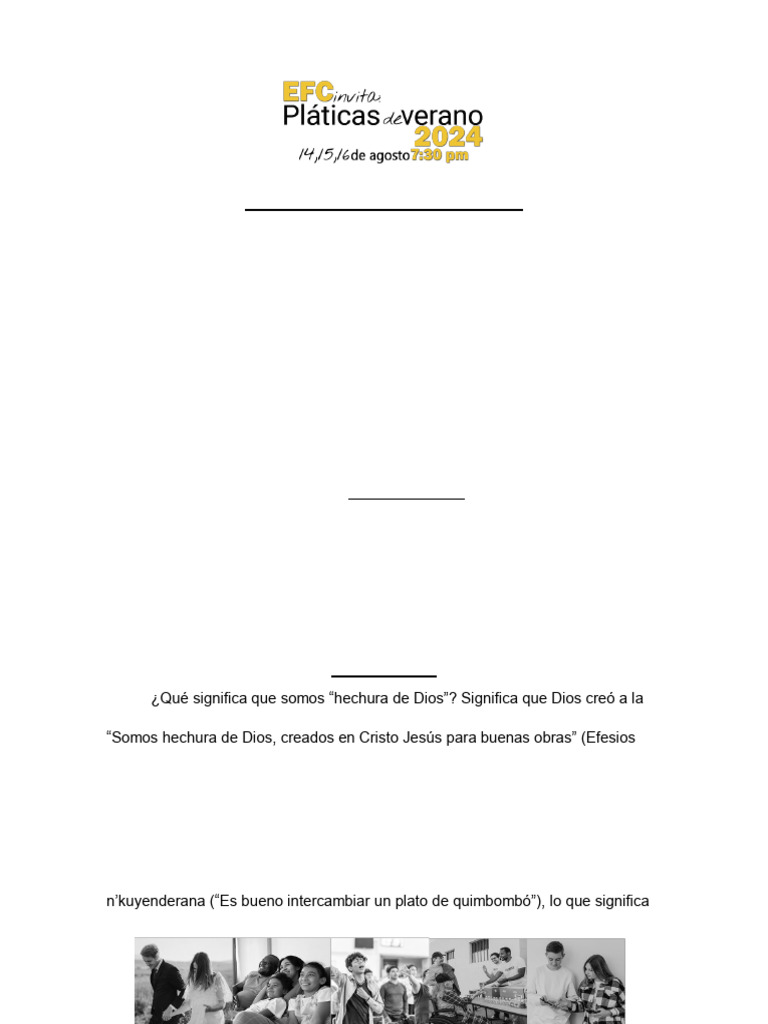 Buenas Obras EFC | PDF | Buen trabajo | Gracia divina