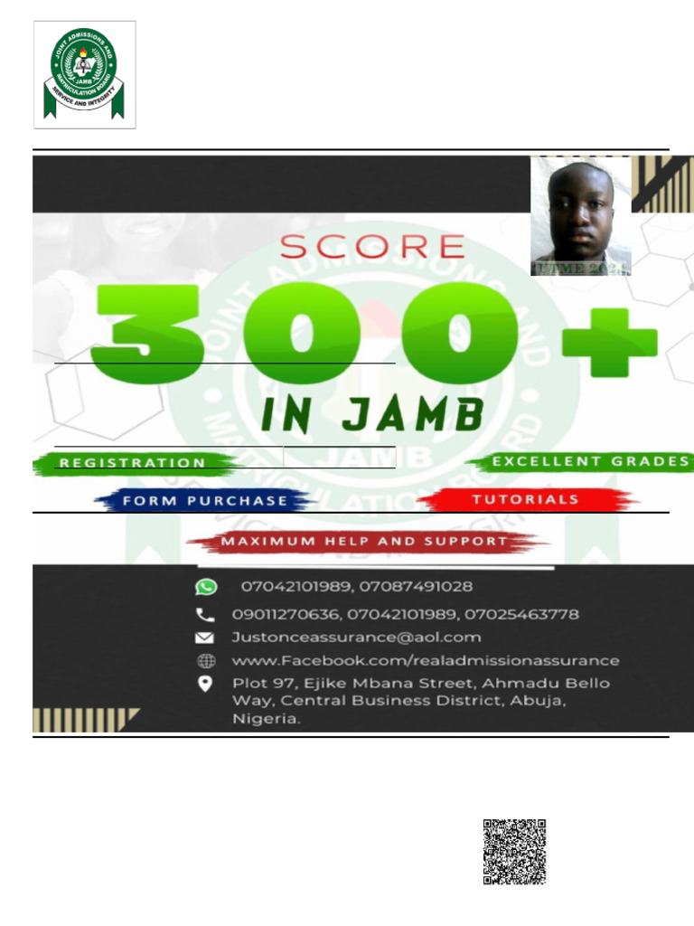 Abdulrahman Muhammad Tukur - Result - Slip | PDF | Educational Stages | Schools