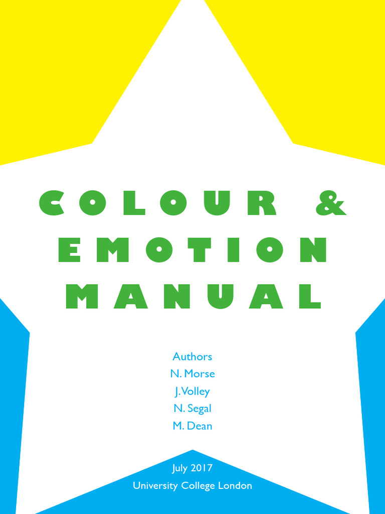 Colour & Emotion | PDF | Feeling | Emotions