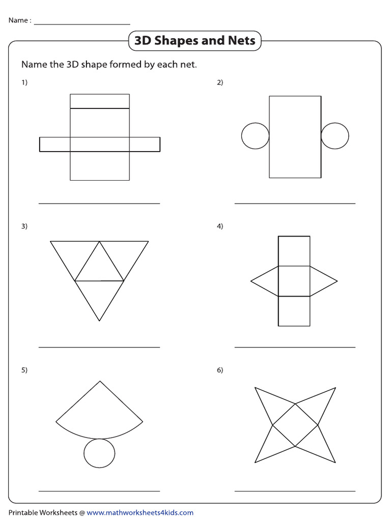 Identify Nets | PDF | Shape | Geometric Objects