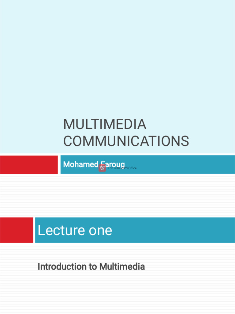 Introduction | PDF | Multimedia | Mass Media