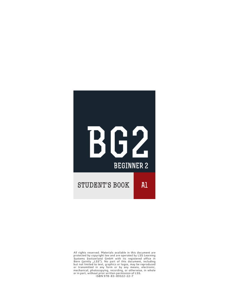 Beginner 2 - Unit 1 | PDF