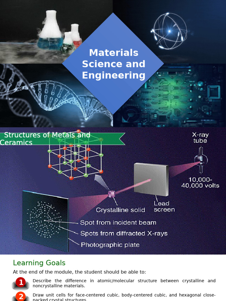 03 Structures of Metals and Ceramics | PDF | Crystal Structure | Ion