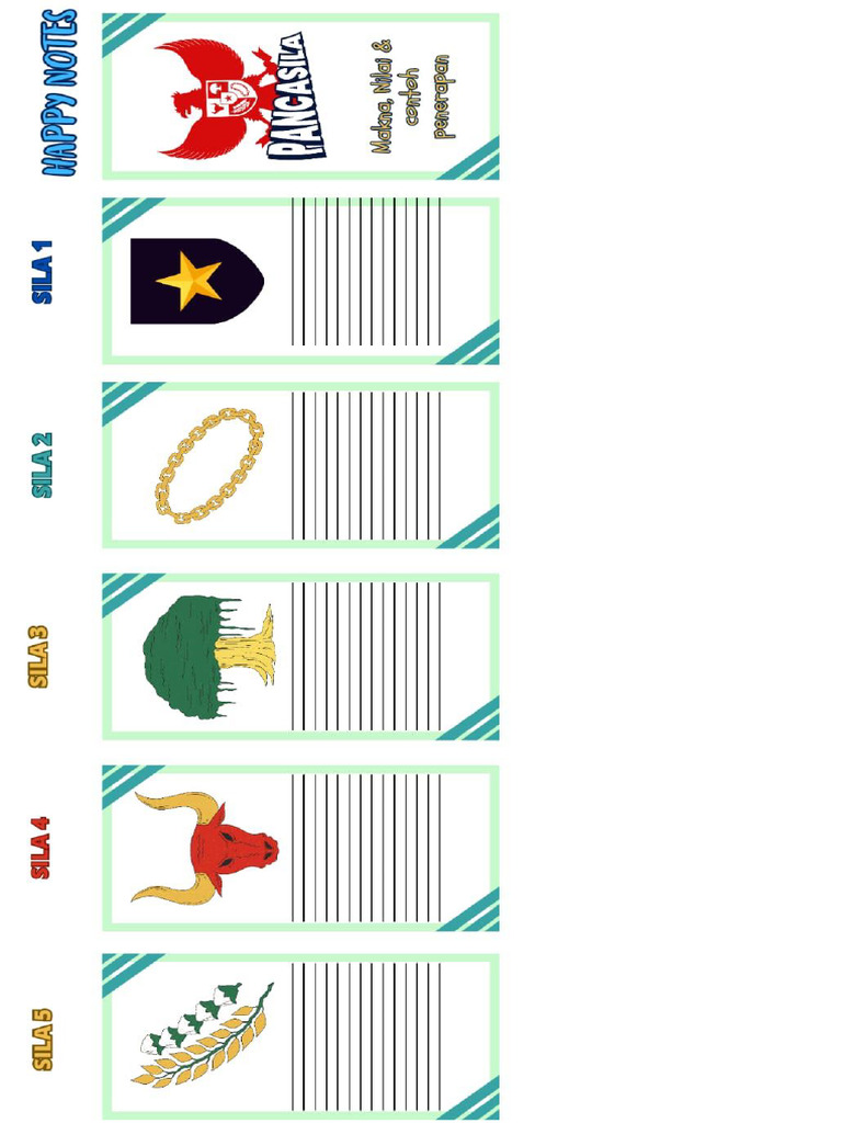 Happy Note Pancasila | PDF