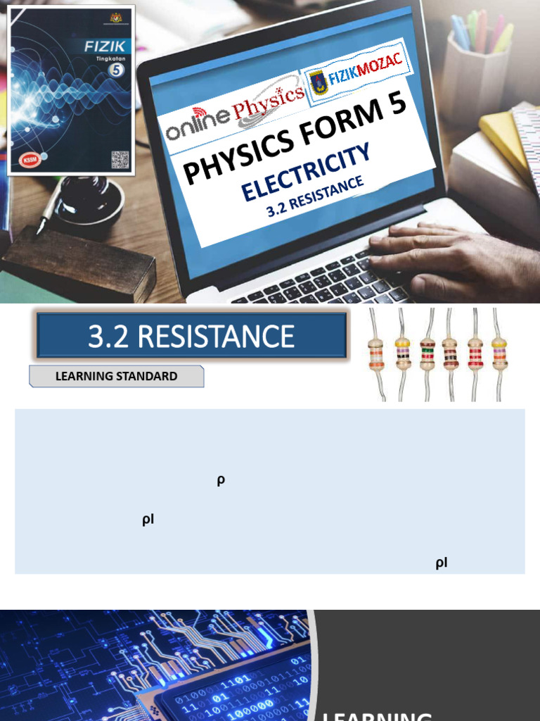 3.2 Resistance Notes 2021 | PDF | Electrical Resistivity And ...