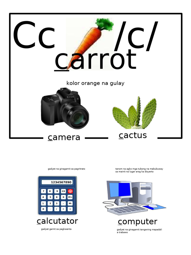 Marungko Picture Letter Card21 CC | PDF