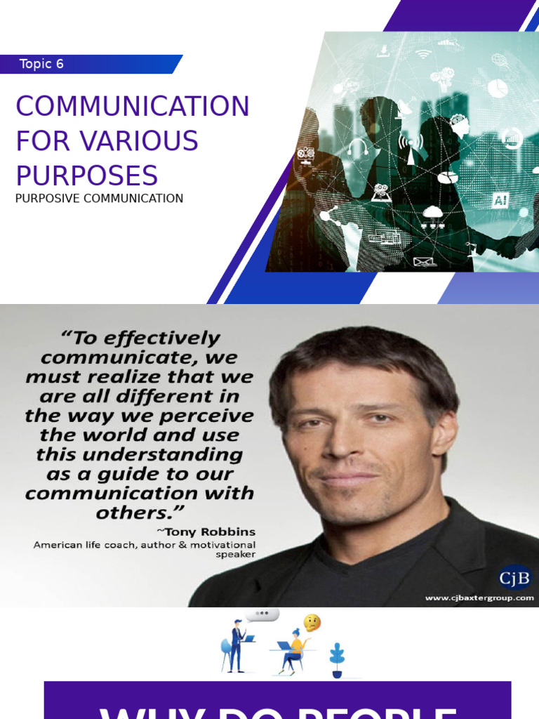 Purposive Communication Explained | PDF | Persuasion | Communication