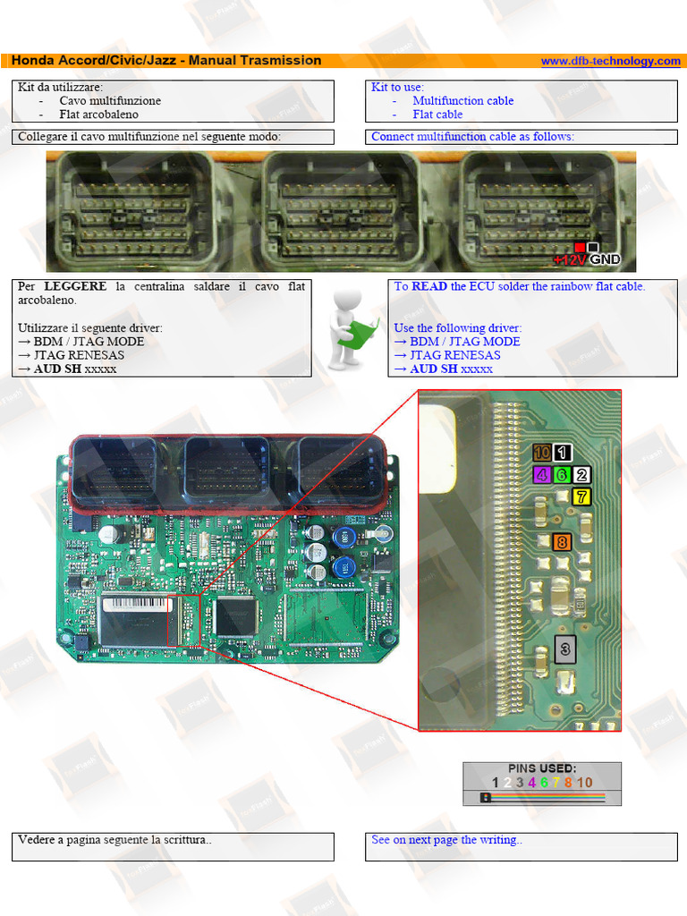 Renesas Honda Accord Civic Jazz MT | PDF