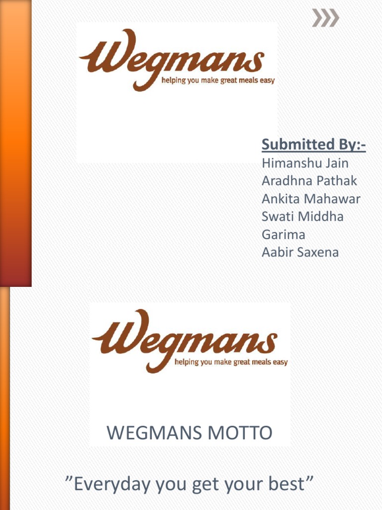 Wegmans History & Employee Culture | PDF | Retail | Grocery Store