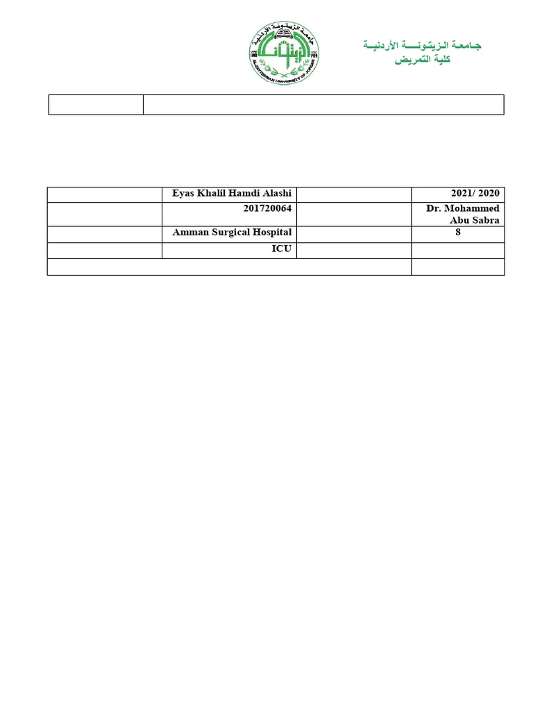 AAA 17 - Incident Report - Clinical Training Course and Administration ...