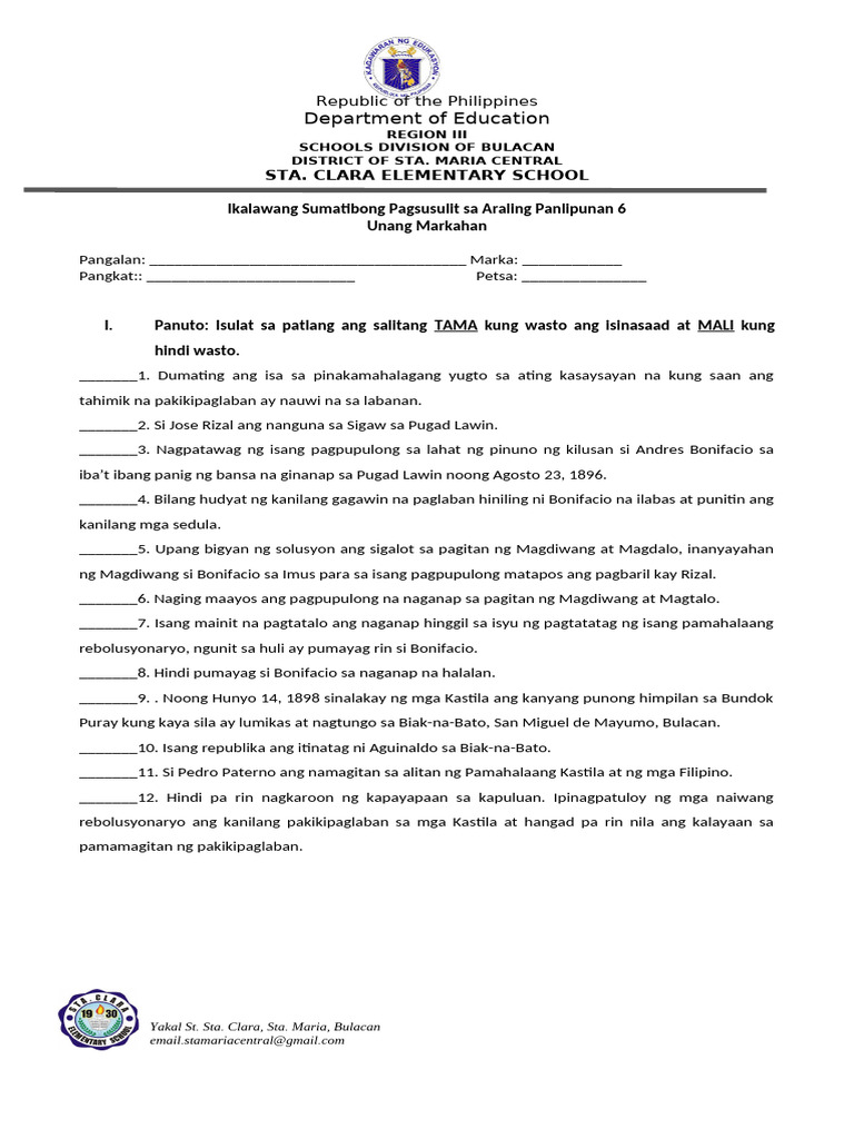 AP-6-Q1-2ND-SUMMATIVE-2023 | PDF