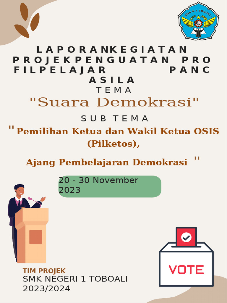 Laporan P5 Suara Demokrasi | PDF | Ilmu Sosial