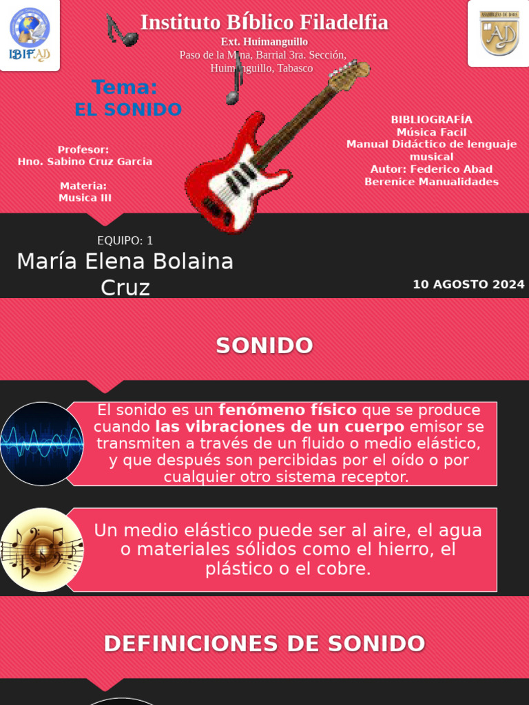 sonido | PDF | Sonido | Oído