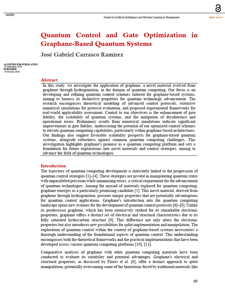 2020-Quantum Control and Gate Optimization in Graphane-Based Quantum ...