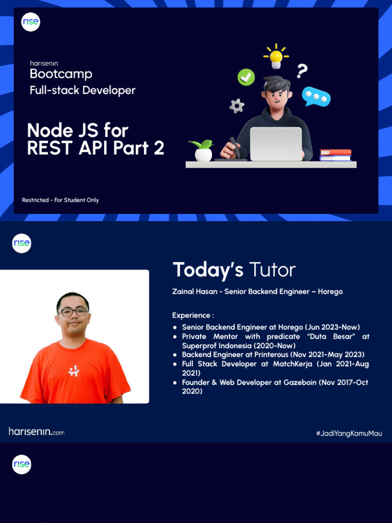 Session 39 - NodeJS Part 2 | PDF | Computer Architecture | Computer Networking