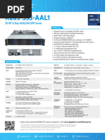 Rubrik r6000 - Specs Sheet | PDF | Solid State Drive | Hard Disk Drive