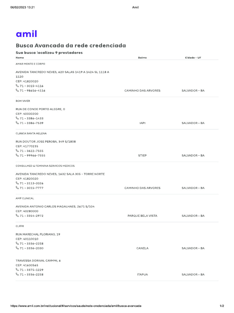 Amil Pisiquiatria | PDF