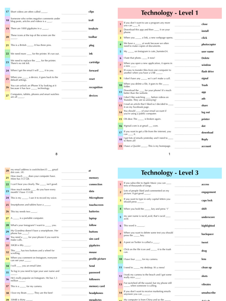 Tech Booklet | PDF | Computing | Software