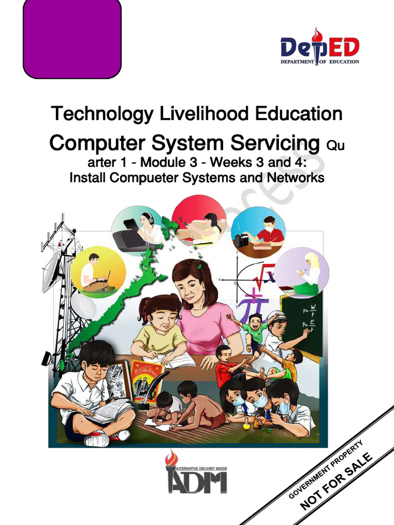 TLE 9-10 CT-CSS Q1 - M3 For Printing | PDF | Computer Network | Microsoft Windows