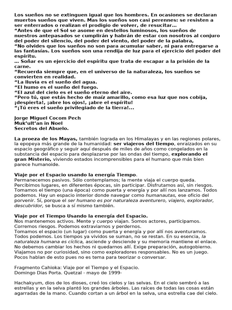 Los Sueños Pdf Sueño