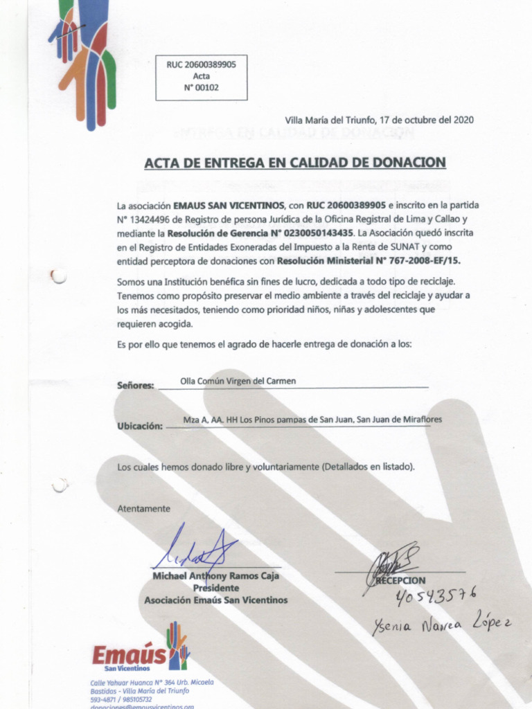 Acta 17-10-2020 | PDF