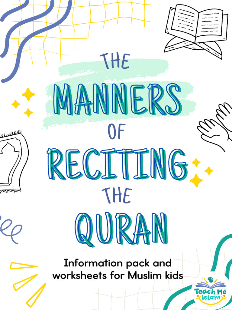Qur'an Recitation Manners for Kids | PDF | Quran | Islam