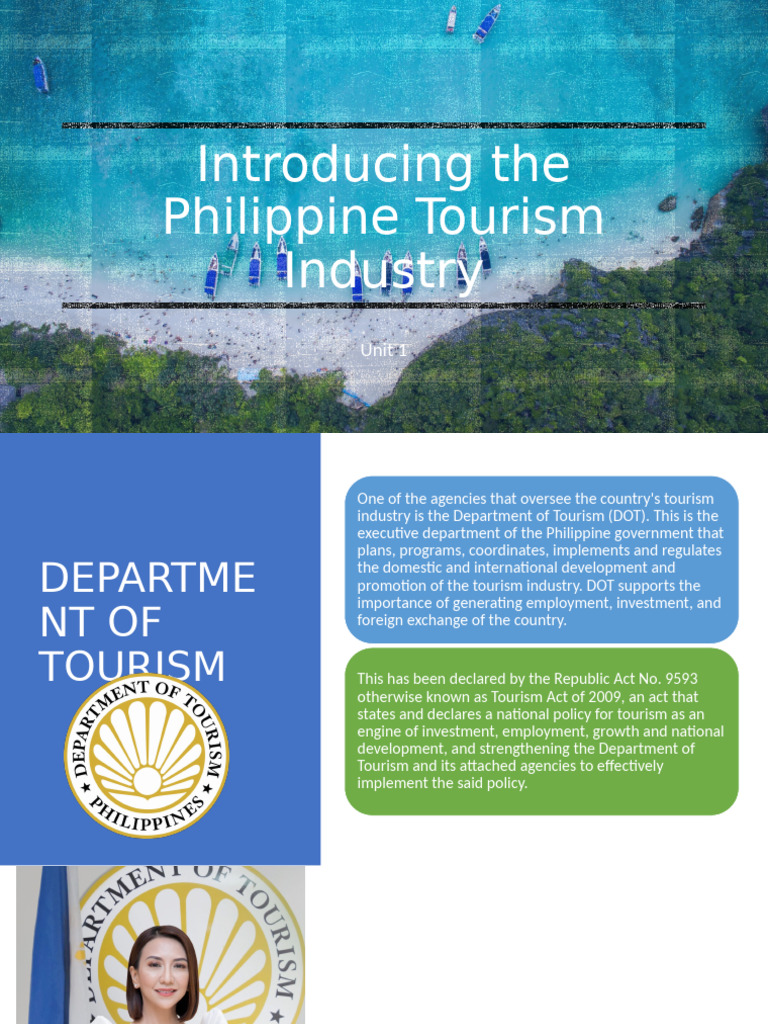 Introducing The Philippine Tourism Industry | PDF | Underwater Diving ...