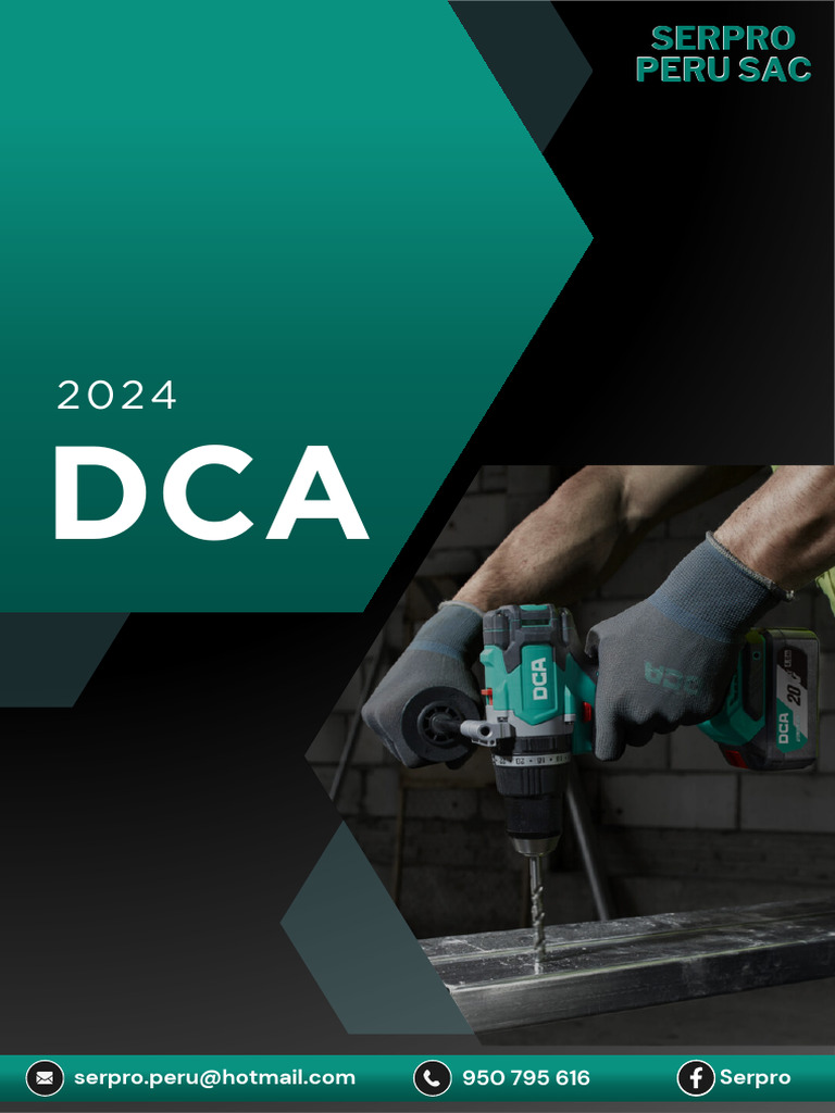 Catalogo Serpro Dca 2024 | PDF | Perforación | Aspiradora