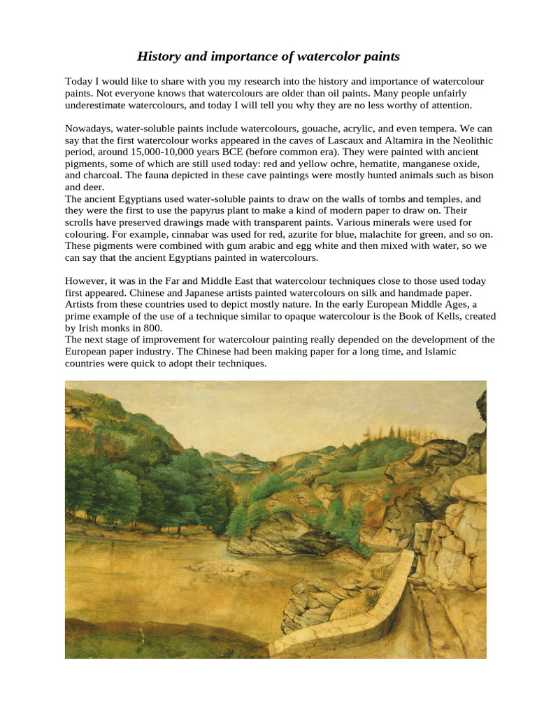 Investigation | PDF | Watercolor Painting | Healthy Diet