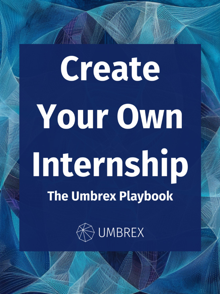 Create Your Own Internship Pdf Accounts Payable Market Segmentation