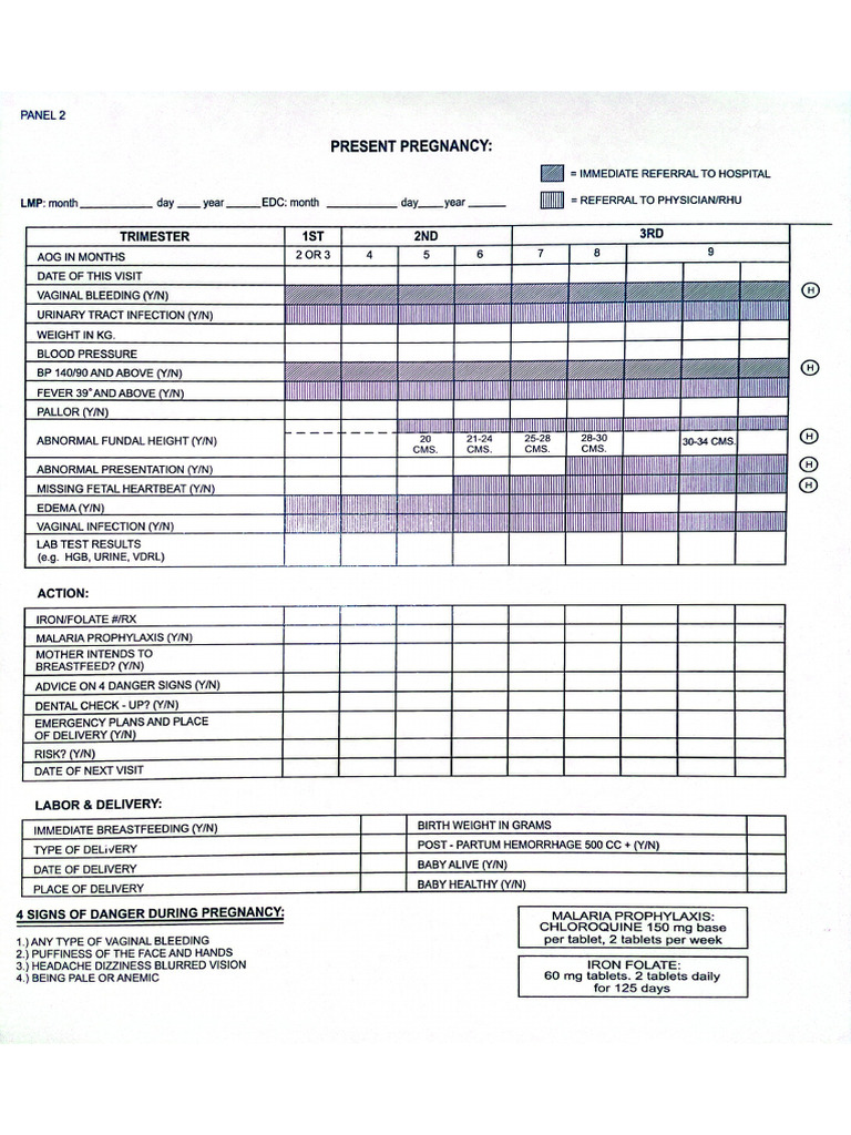 PRENATAL Booklet | PDF