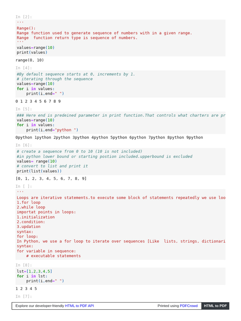 Loop (1) .HTML | PDF | Control Flow | Computing
