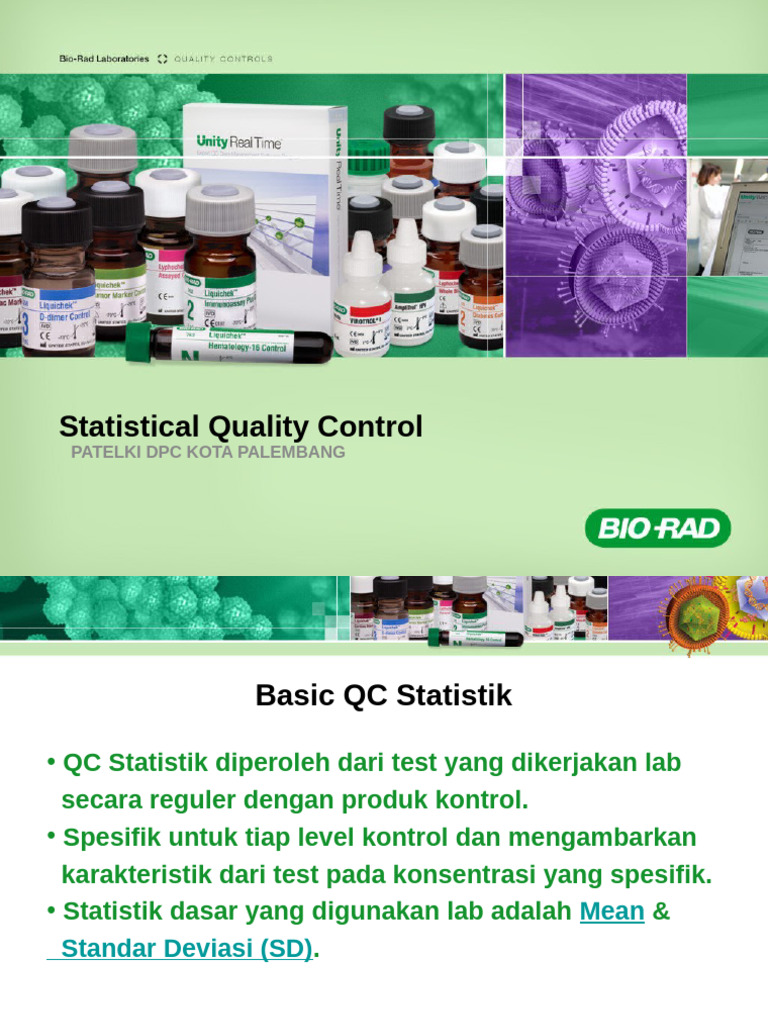 Statistical Quality Control | PDF | Metode & Bahan Ajar | Komputer