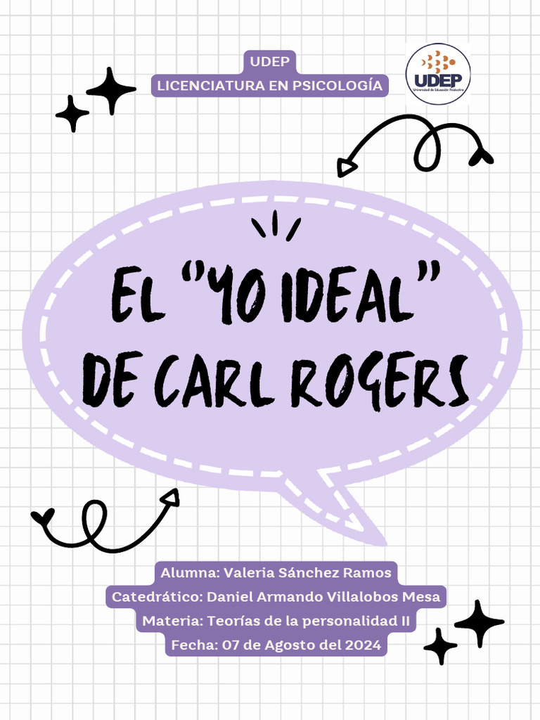 El Yo Real y Yo Ideal en Rogers | PDF | Psicología Social | Psicología ...