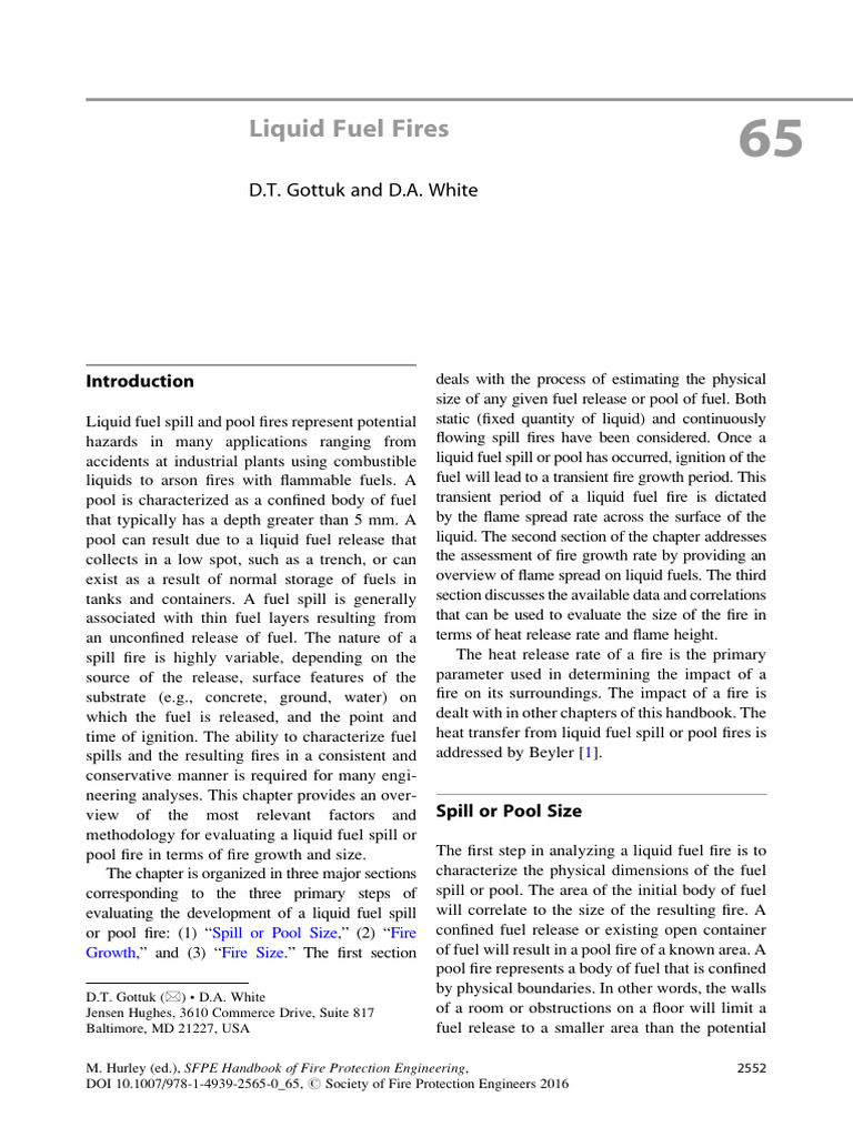 65 - Pool Fires | PDF | Fires | Combustion