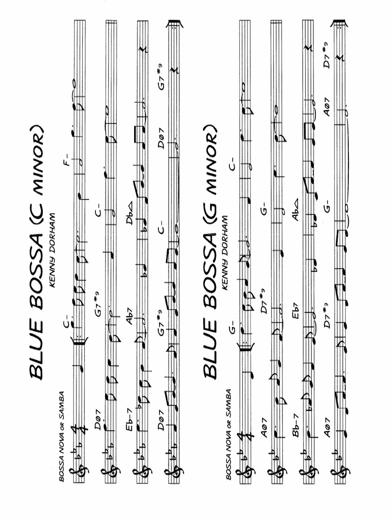 Blue Bossa | PDF