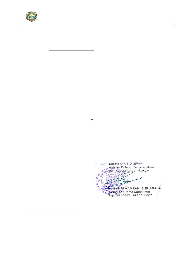 Undangan Validasi Data Klhs RPJPD THN 2023 | PDF