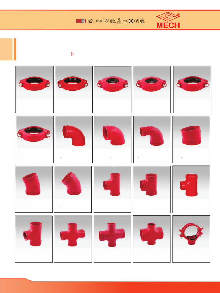 Catalog Groove Fitting - Opt | PDF | Home Appliance | Hydraulic Engineering