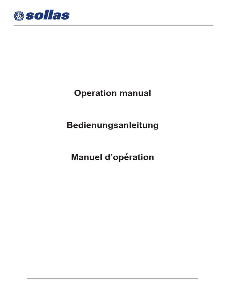 Manual Solas | PDF | Válvula | Máquinas