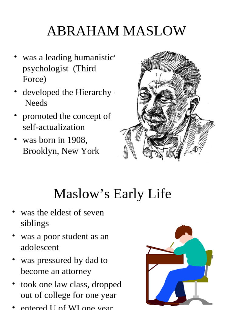 Abraham Maslow | PDF | Psychological Concepts | Social Psychology