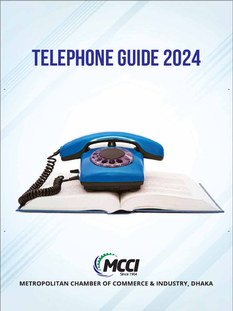 MCCIs Telephone Guide 2024 | PDF | Bangladesh