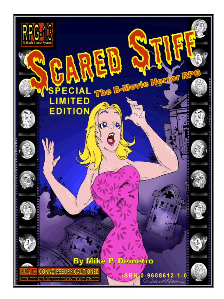 Scared Stiff Corebook | PDF | Horror Films | Laughter