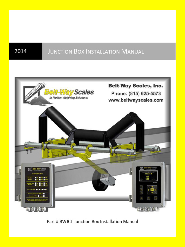 Junction Box Installation Manual 1 3 | PDF | Electrical Wiring ...