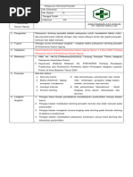 SOP ILP 002 PB 2024 Alur Pelayanan Pasien Kluster 2 | PDF | Sains ...