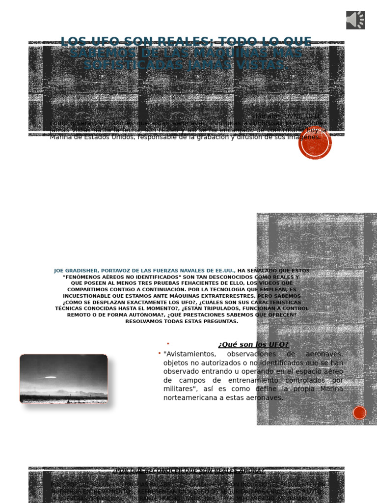 Ufo Power Point | PDF | Objeto volador no identificado