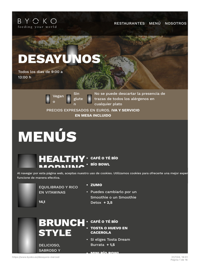 Desayuno Merced - Byoko - Feeding Your World | PDF | Plantas ...