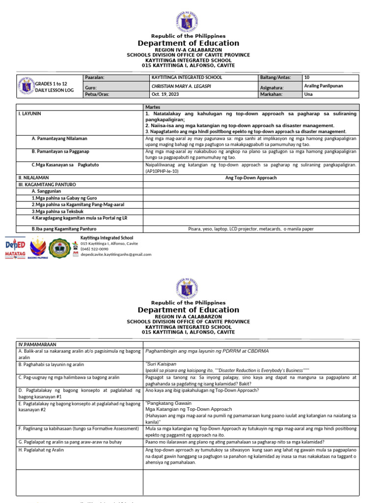 Department of Education | PDF